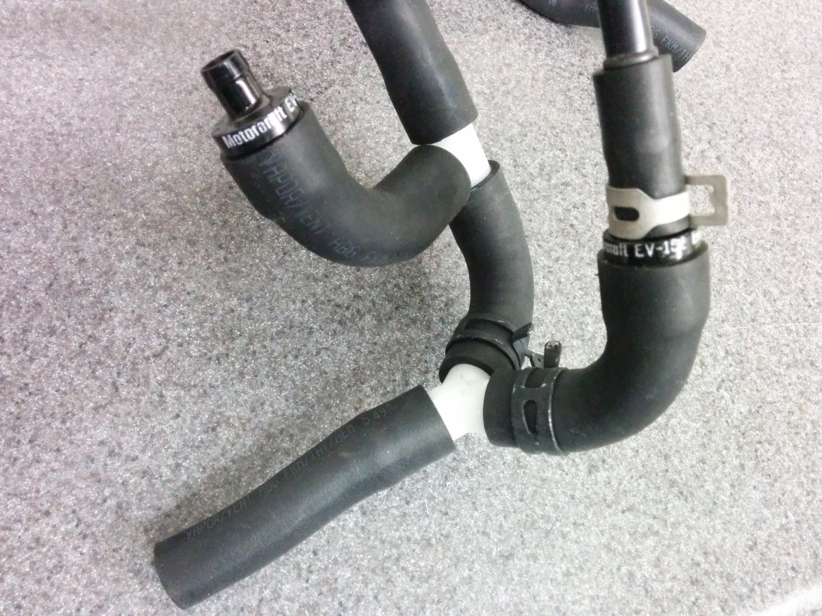 Installing the PCV Valve Vacuum Assembly Harness in an Aston Martin DB9 ...