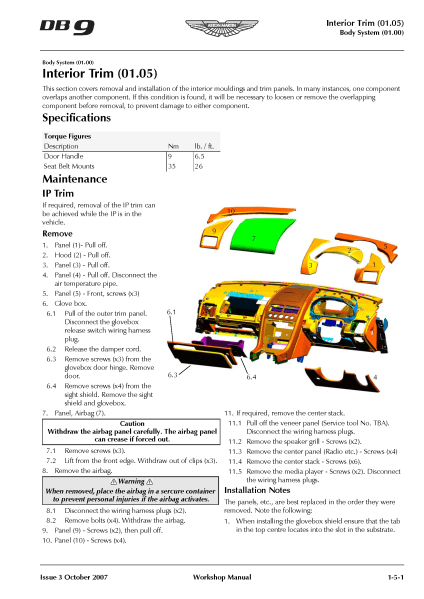 Sagging Headliner in an Aston Martin DB9 – Aston 1936