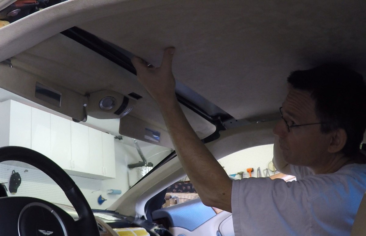 How to Reinstall the Headliner in an Aston Martin DB9 or DBS – Aston 1936