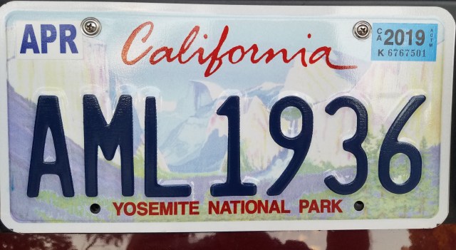 Personalized Plate AML 1936 – Aston 1936