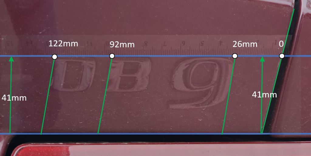 Installing the DB9 Badge/Logo on an Aston Martin DB9 – Aston 1936