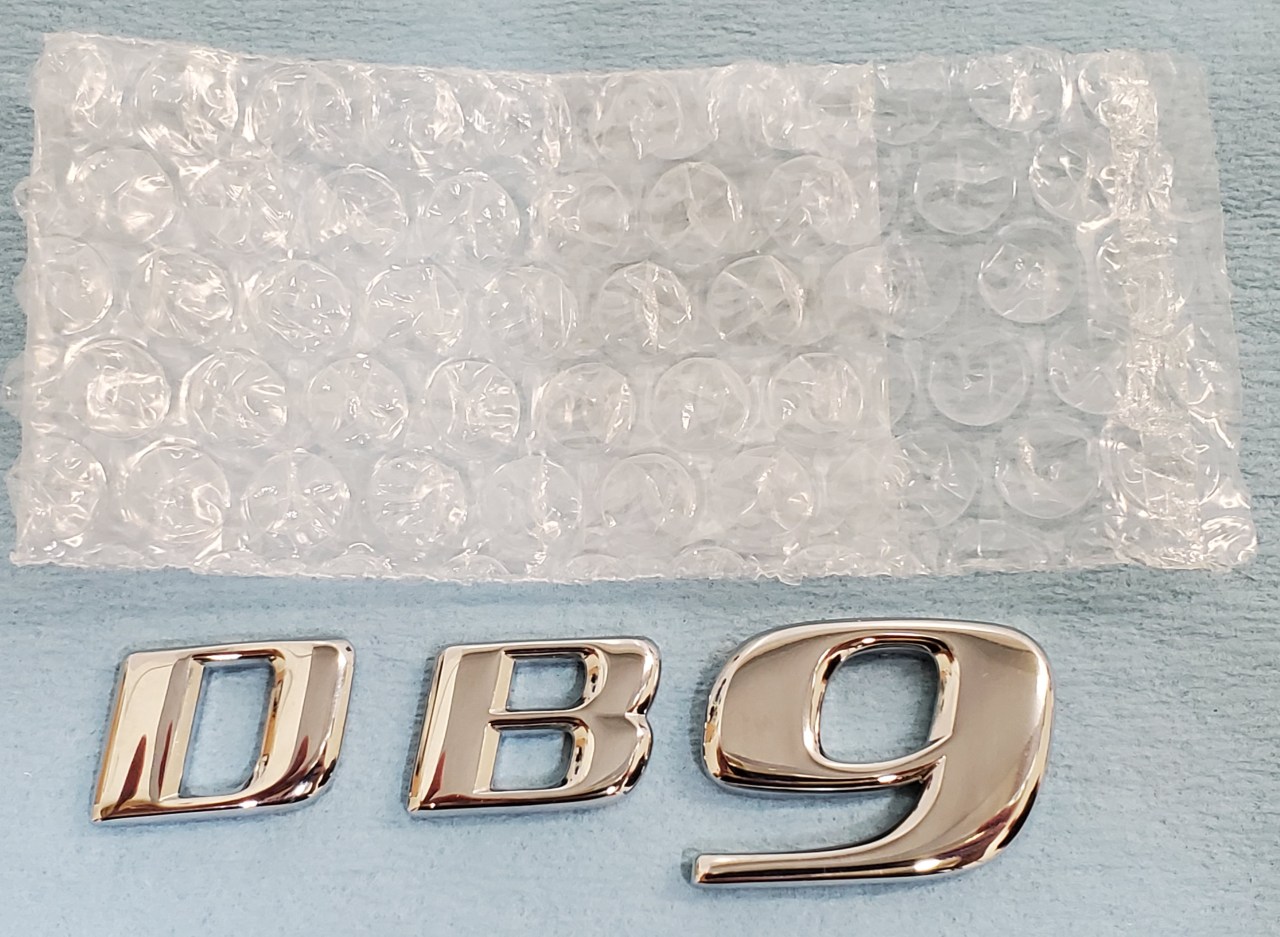 Installing the DB9 Badge/Logo on an Aston Martin DB9 – Aston 1936