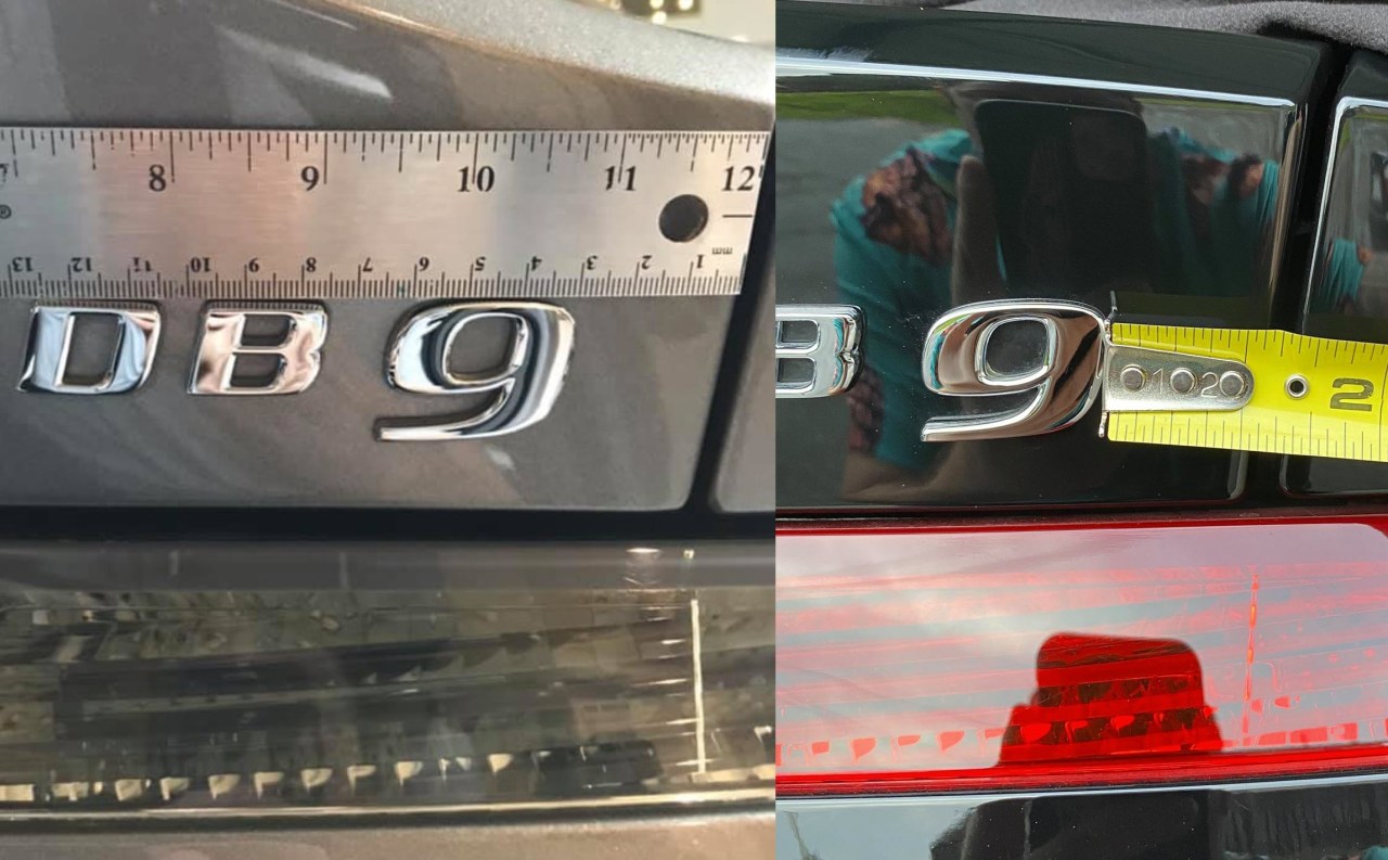 Installing the DB9 Badge/Logo on an Aston Martin DB9 – Aston 1936