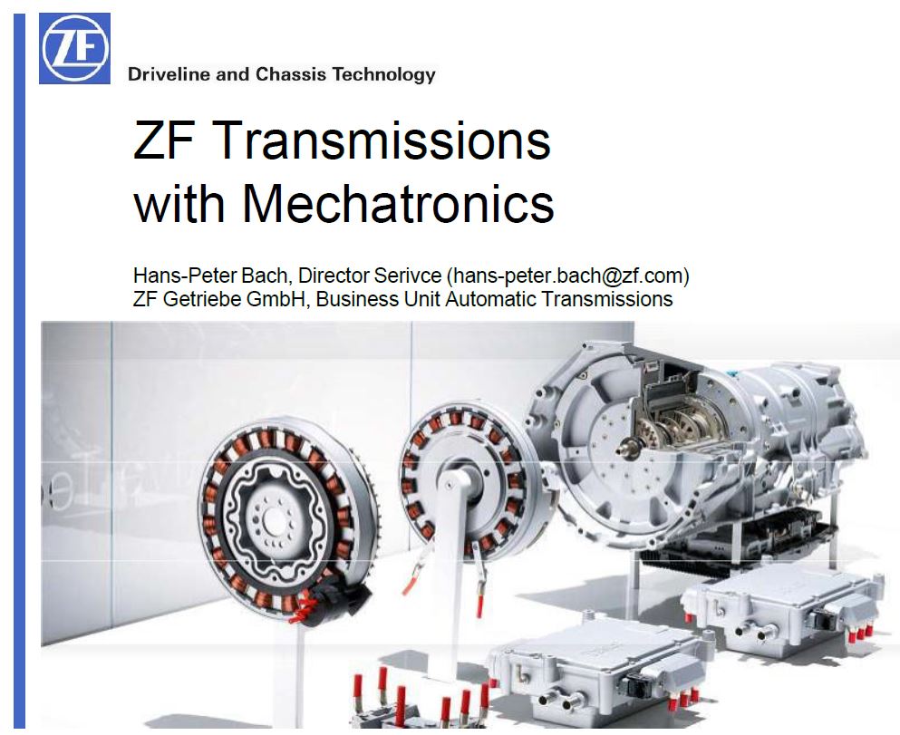 Installing the Mechatronic Unit in the Automatic Transmission of an ...