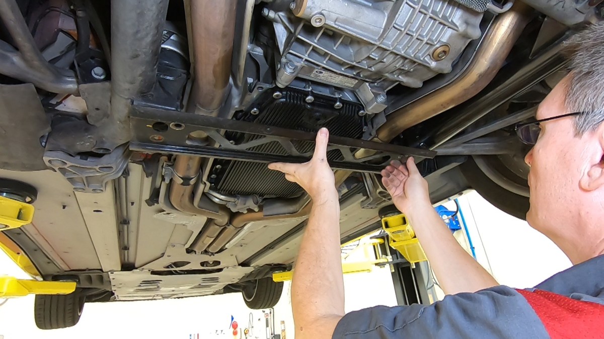 Installing the Rear Subframe Crossmember in an Aston Martin DB9 – Aston ...